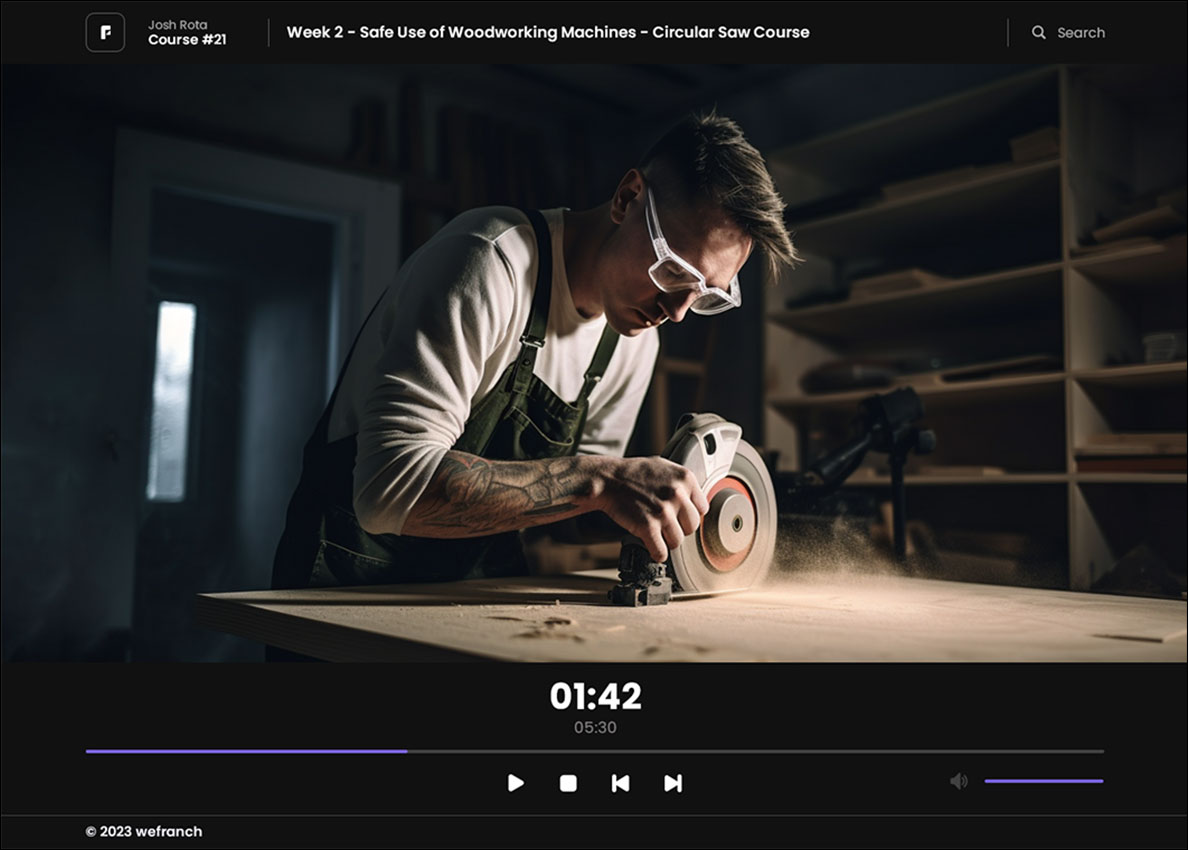 Wefranch Immersive Courses
